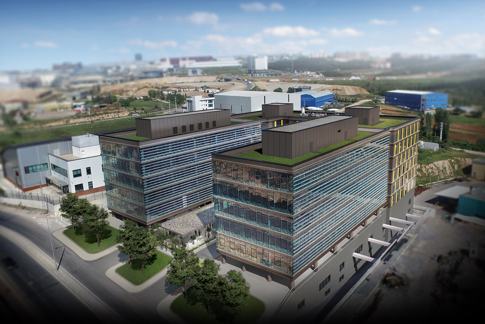 Halk GYO, Office Complex, Sekerpinar, Turkey - 3XKO